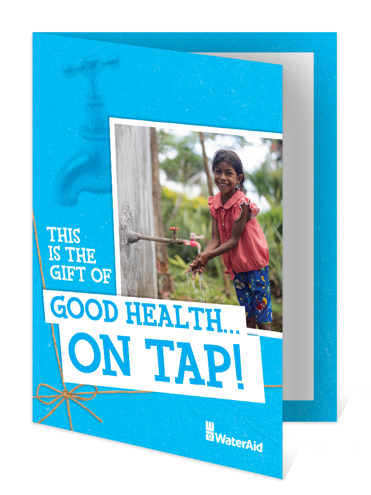 You can help buy a water tap – WaterAid - Gifts for Life