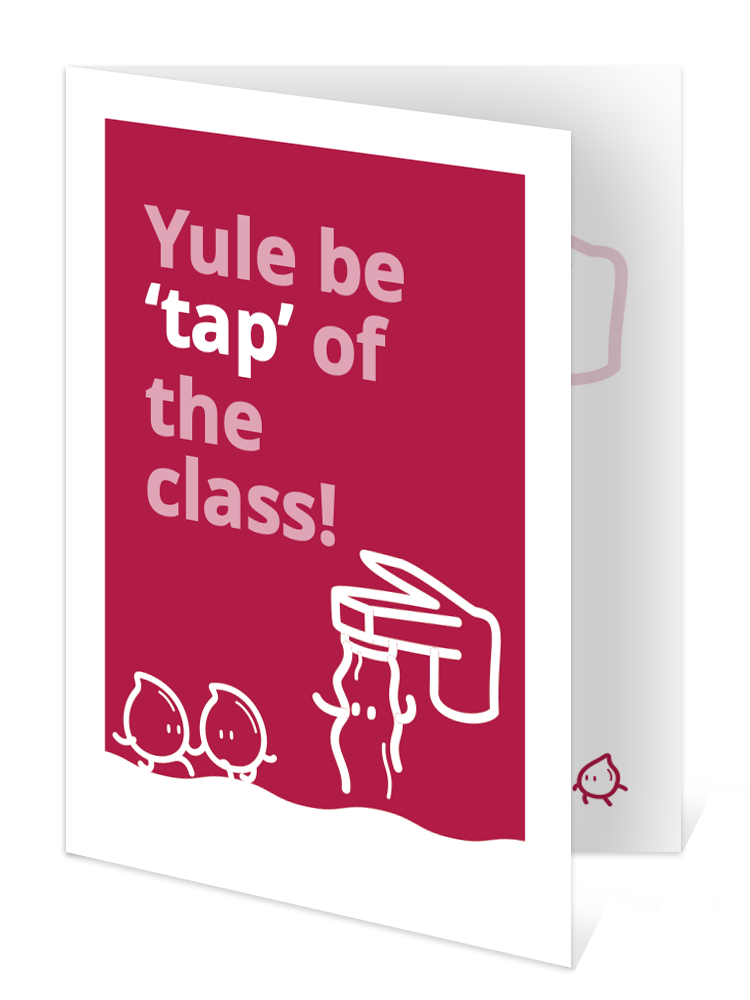 You can help bring clean water to a child at school (Christmas - illus ...